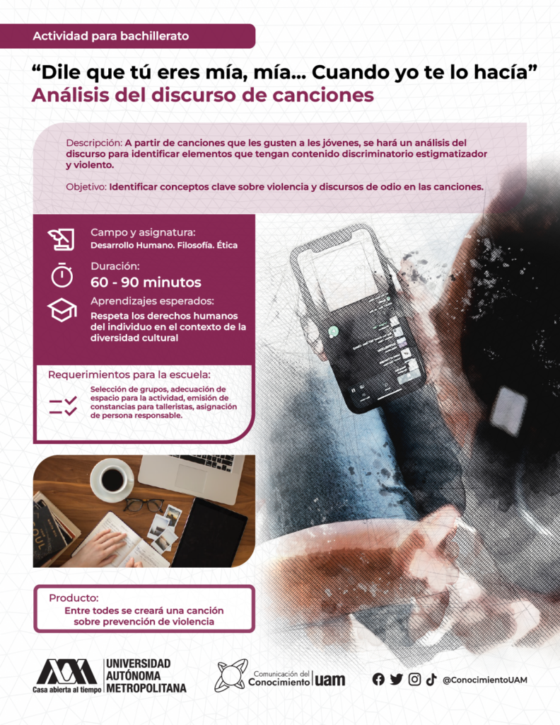 Convocatoria UAM en tu escuela 2025 – 2 – UAM – Comunicación del Conocimiento